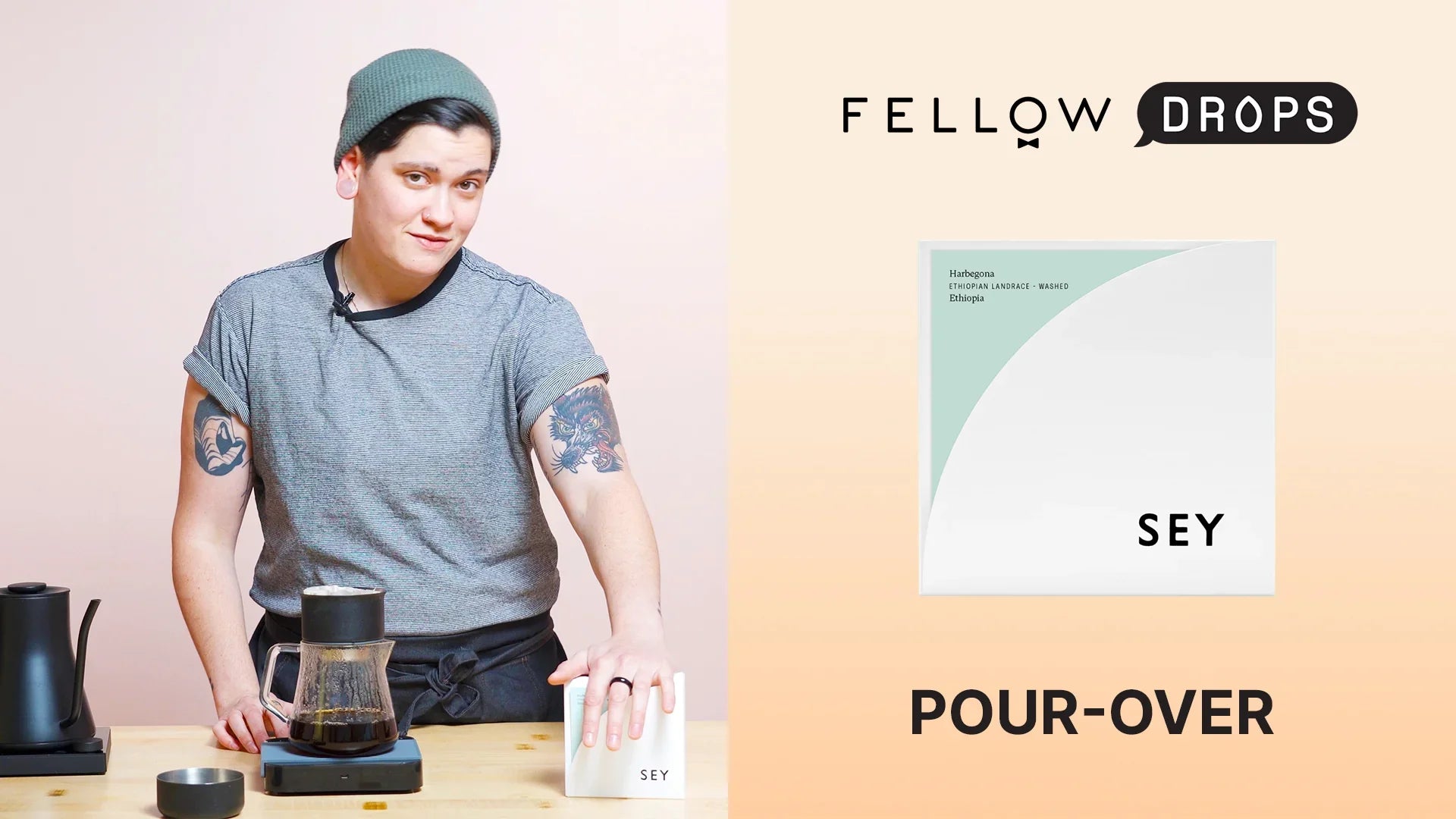 Fellow's Take on Harbegona from Sey | Pour-Over Brew Guide