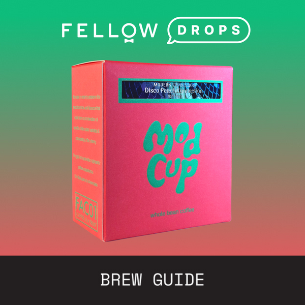 Fellow's Take on ModCup Coffee Disco Peach Connection | Brew Recipe