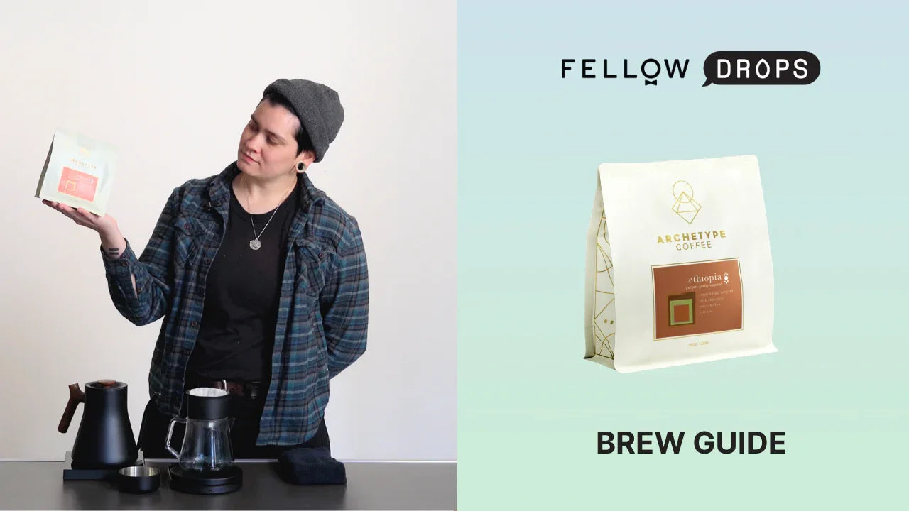 Fellow's Take on Ethiopia Gargari Gutity Natural by Archetype | Brew R