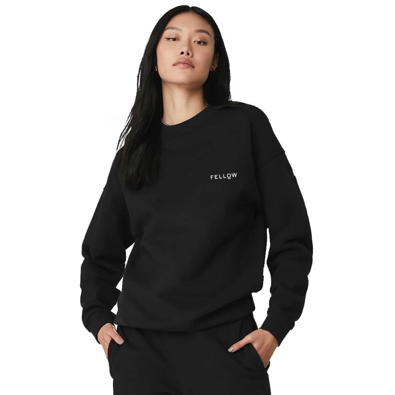 Fellow Logo Black Crew